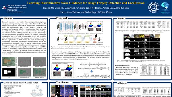 Learning Discriminative Noise Guidance for Image Forgery Detection and ...