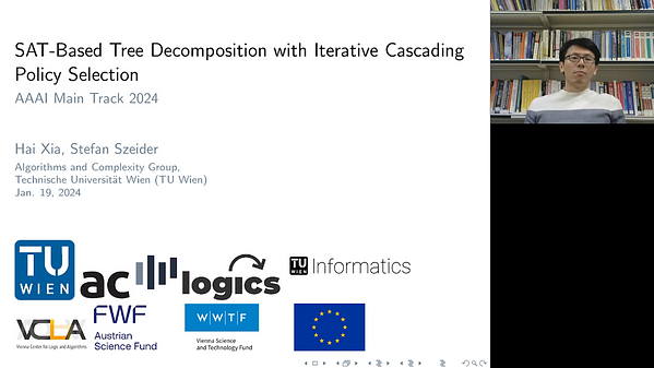 SAT-Based Tree Decomposition with Iterative Cascading Policy Selection ...