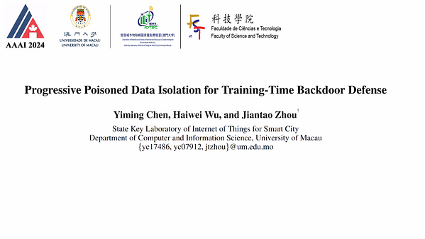 Underline | Progressive Poisoned Data Isolation for Training-Time ... Underline | Progressive Poisoned Data Isolation for Training-Time ...