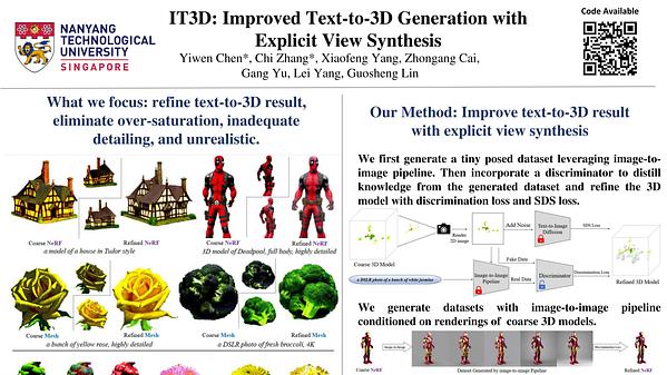 Underline | IT3D: Improved Text-to-3D Generation with Explicit View ...