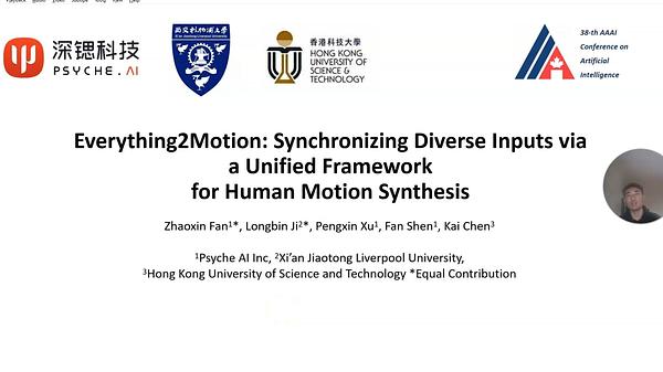 Everything2Motion: Synchronizing Diverse Inputs via a Unified Framework for Human Motion ...