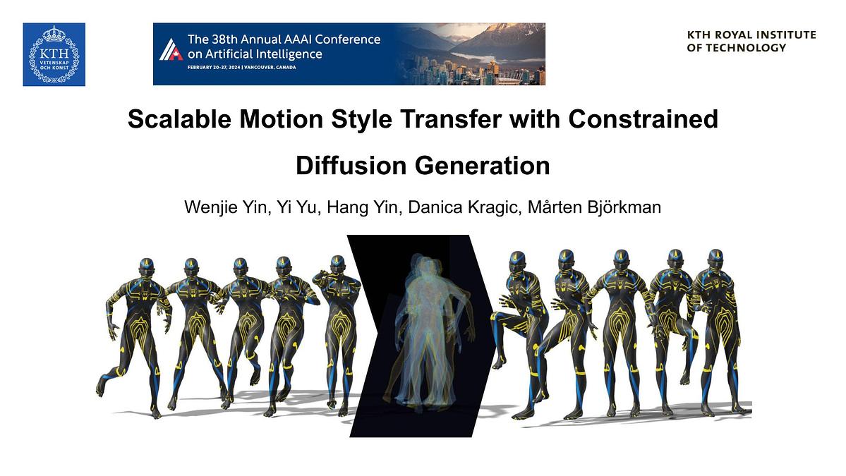 Underline | Scalable Motion Style Transfer with Constrained Diffusion Generation