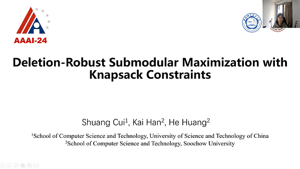 Underline | Deletion-Robust Submodular Maximization with Knapsack ... Underline | Deletion-Robust Submodular Maximization with Knapsack ...