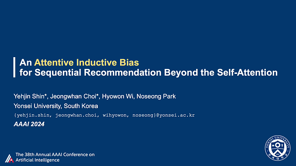 An Attentive Inductive Bias For Sequential Recommendation Beyond The
