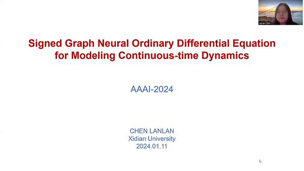 Underline | Signed Graph Neural Ordinary Differential Equation for Modeling Continuous-Time Dynamics