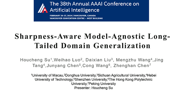 Underline | Sharpness-Aware Model-Agnostic Long-Tailed Domain ... Underline | Sharpness-Aware Model-Agnostic Long-Tailed Domain ...