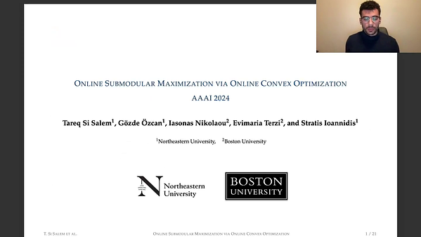 Underline | Online Submodular Maximization via Online Convex Optimization Underline | Online Submodular Maximization via Online Convex Optimization