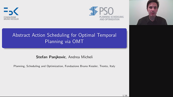 Underline | Abstract Action Scheduling for Optimal Temporal Planning via OMT