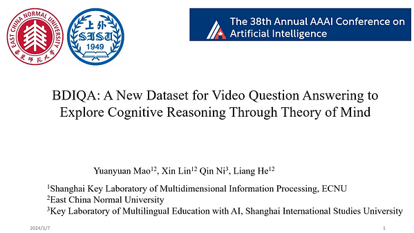 Underline | BDIQA: A New Dataset for Video Question Answering to Explore Cognitive Reasoning ...