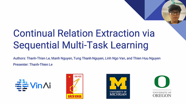 Underline | Continual Relation Extraction via Sequential Multi-Task ... Underline | Continual Relation Extraction via Sequential Multi-Task ...
