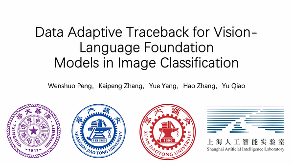 Data Adaptive Traceback for Vision-Language Foundation Models in Image Classification | Underline
