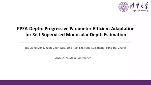 Underline | PPEA-Depth: Progressive Parameter-Efficient Adaptation for ... Underline | PPEA-Depth: Progressive Parameter-Efficient Adaptation for ...
