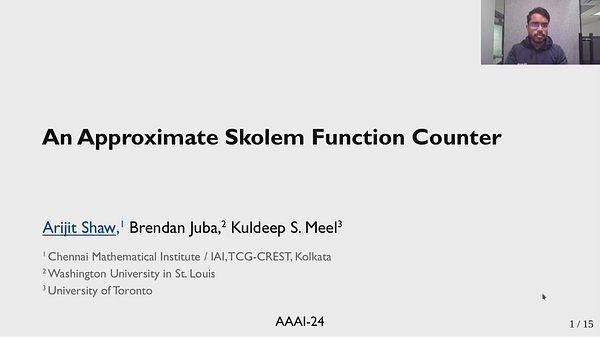 An Approximate Skolem Function Counter | Underline
