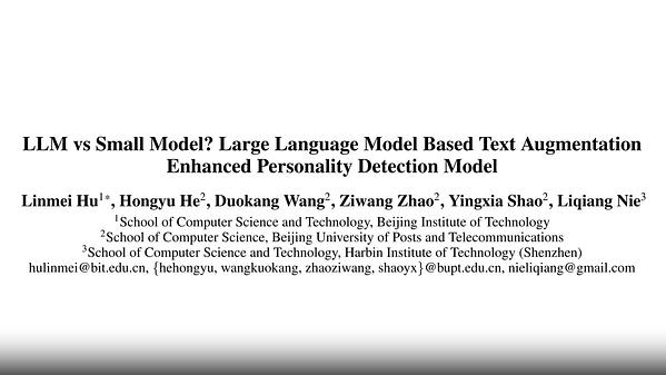 LLM vs Small Model? Large Language Model Based Text Augmentation ...