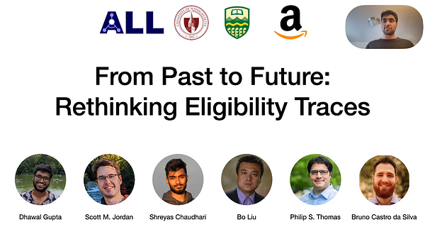 From Past to Future: Rethinking Eligibility Traces | Underline
