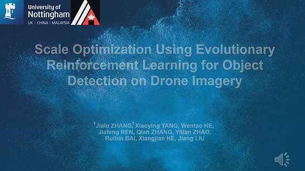 Underline | Scale Optimization Using Evolutionary Reinforcement Learning for Object Detection on ...