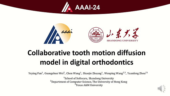 Underline | Collaborative Tooth Motion Diffusion Model in Digital ...