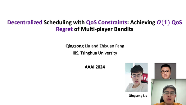 Underline | Decentralized Scheduling with QoS Constraints: Achieving O ... Underline | Decentralized Scheduling with QoS Constraints: Achieving O ...