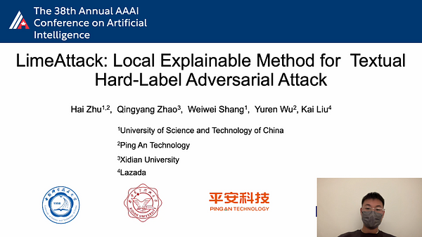 Underline | LimeAttack: Local Explainable Method for Textual Hard-Label Adversarial Attack