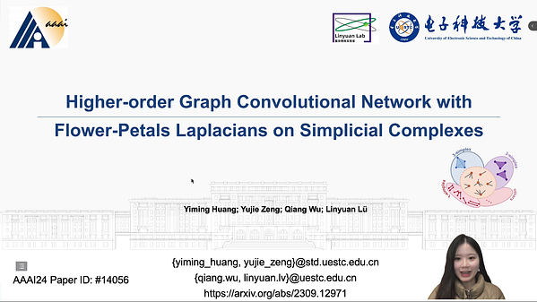 Underline | Higher-Order Graph Convolutional Network with Flower-Petals Laplacians on Simplicial ...