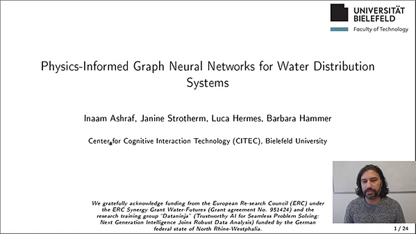 Underline | Physics-Informed Graph Neural Networks for Water Distribution Systems