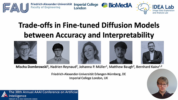 Underline Trade Offs In Fine Tuned Diffusion Models Between Accuracy And Interpretability
