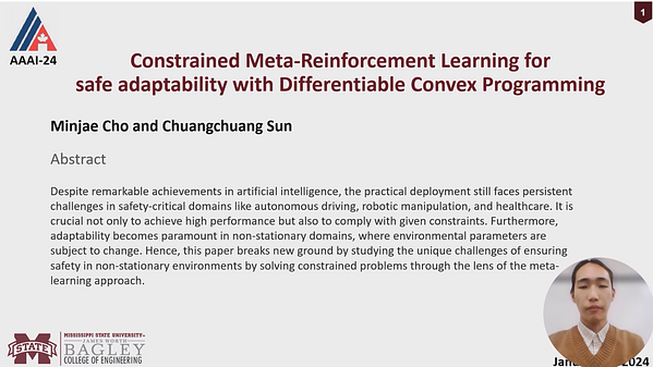 Underline | Constrained Meta-Reinforcement Learning for Adaptable ... Underline | Constrained Meta-Reinforcement Learning for Adaptable ...