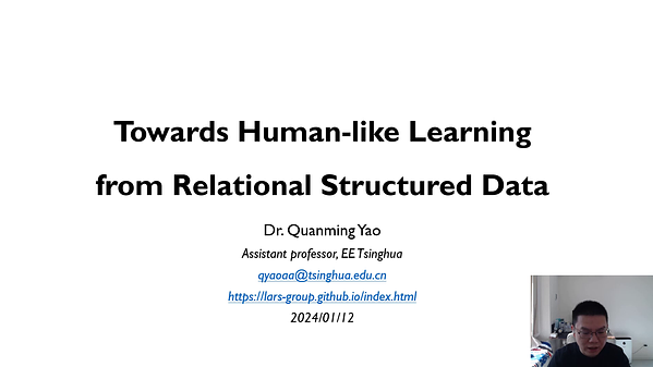 AI4Science – Human-Like Learning from Structured-Data | VIDEO | Underline