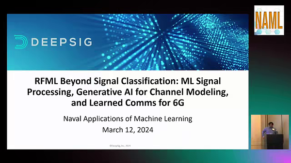 Underline | RFML Beyond Signal Classification: ML Signal Processing ... Underline | RFML Beyond Signal Classification: ML Signal Processing ...