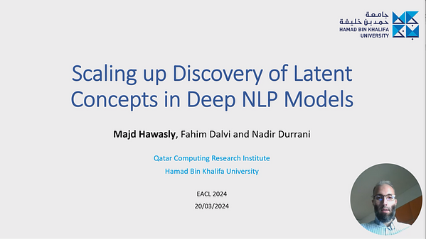 Underline | Scaling up Discovery of Latent Concepts in Deep NLP Models