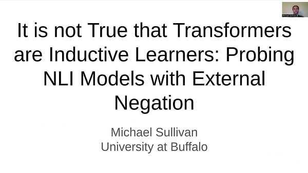 It is not True that Transformers are Inductive Learners: Probing NLI Models with External ...
