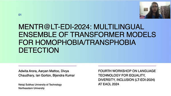 MEnTr@LT-EDI-2024: Multilingual Ensemble of Transformer Models for ...