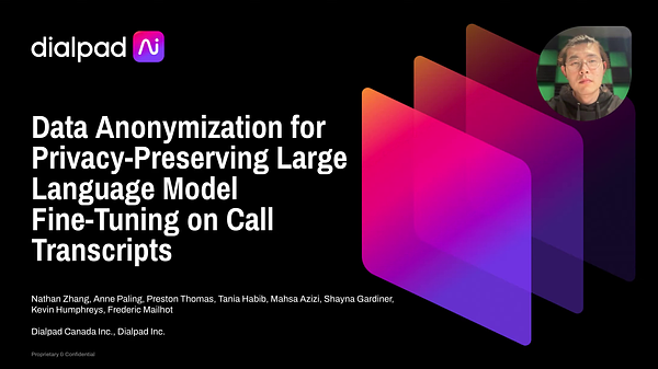 Underline | Data Anonymization for Privacy-Preserving Large Language Model Fine-Tuning on Call ...