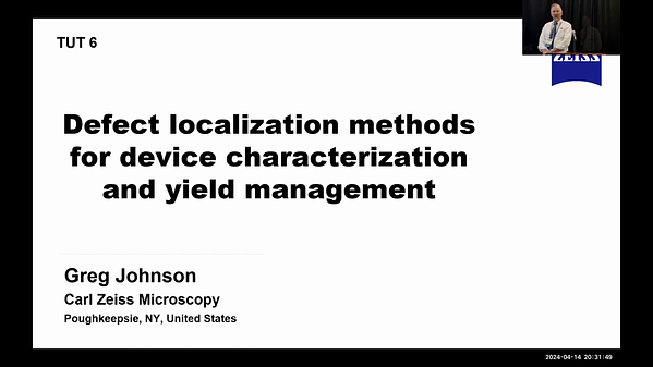 Defect Localization Methods for Device Characterization and Yield ...