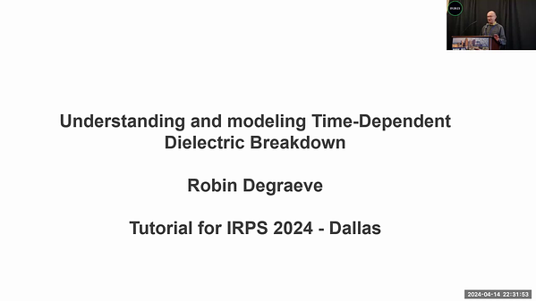 Understanding and modeling Time-Dependent Dielectric Breakdown | Underline