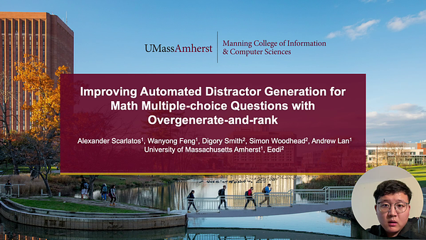 Underline | Improving Automated Distractor Generation for Math Multiple ... Underline | Improving Automated Distractor Generation for Math Multiple ...