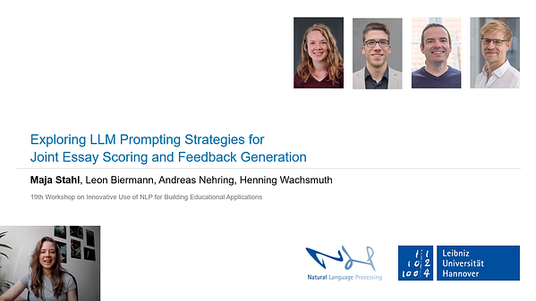 Underline | Exploring LLM Prompting Strategies for Joint Essay Scoring ...