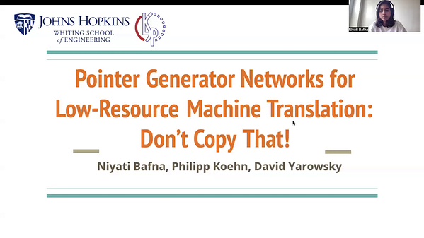 Pointer-Generator Networks for Low-Resource Machine Translation: Don't ...