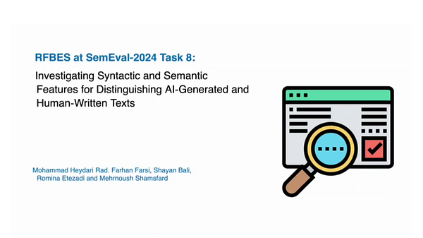 RFBES at SemEval-2024 Task 8: Investigating Syntactic and Semantic Features for Distinguishing ...