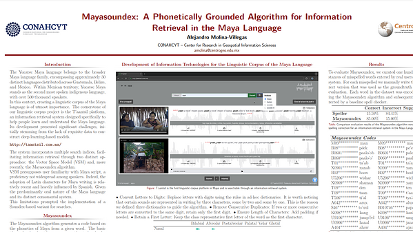 Underline | Mayasoundex: A Phonetically Grounded Algorithm for Information Retrieval in the Maya ...