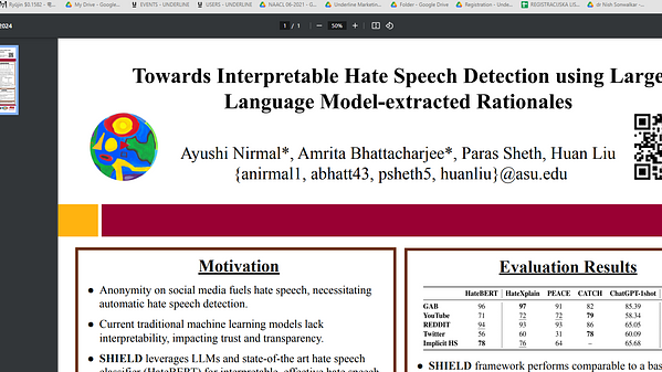 Underline | Towards Interpretable Hate Speech Detection using Large Language Model-extracted ...