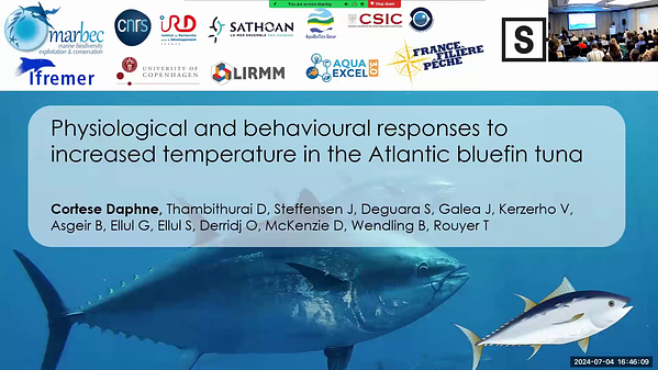 Physiological and behavioural responses to increased temperature in the ...