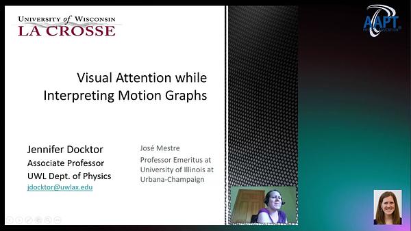 Underline | Visual Attention while Interpreting Motion Graphs